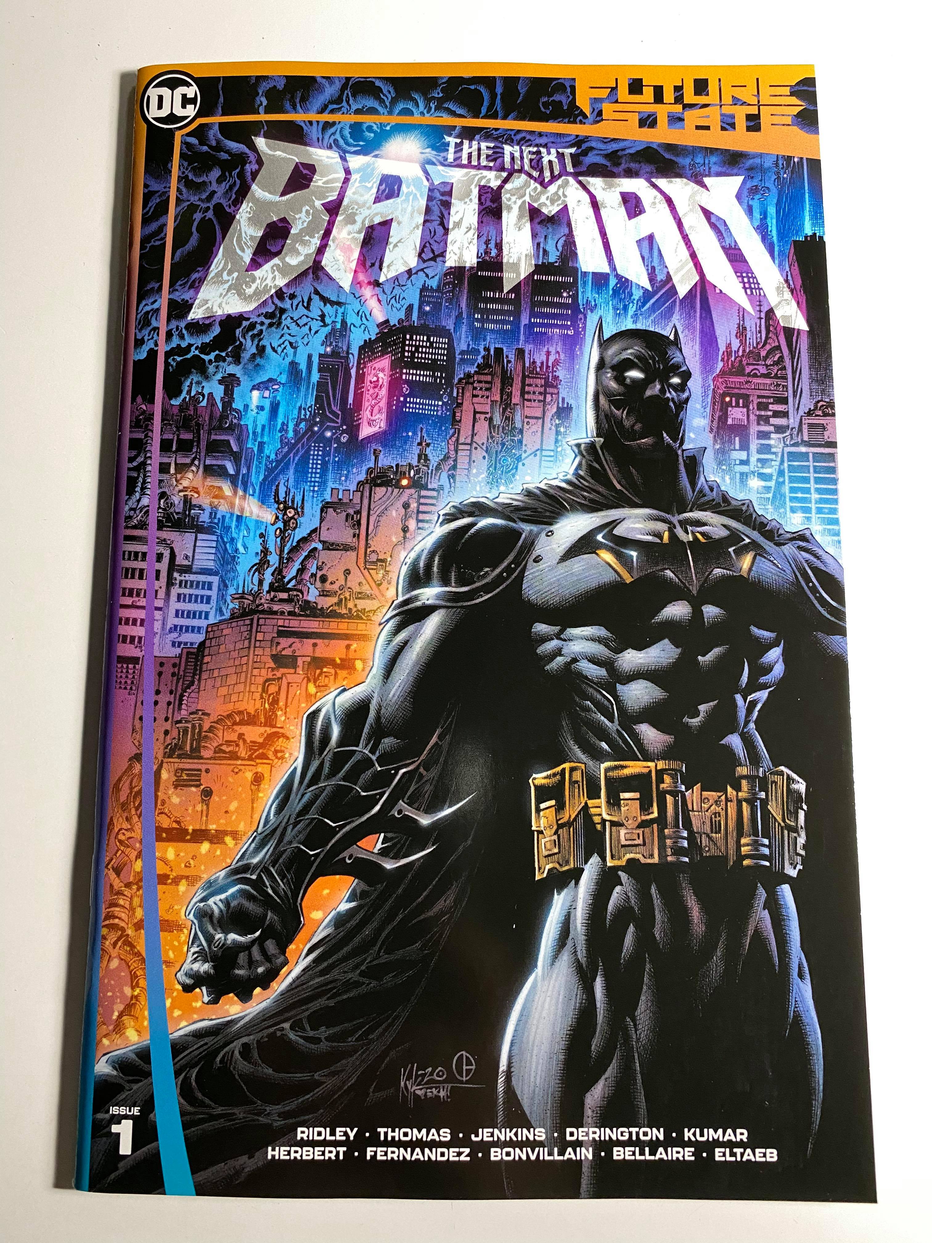 FUTURE STATE THE NEXT BATMAN #1 EXCLUSIVE KYLE HOTZ VARIANT COMIC BOOK ...