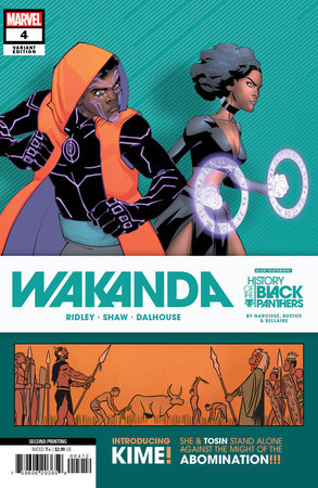 WAKANDA 4 JULIAN SHAW/NATACHA BUSTOS 2ND PRINTING VARIANT 🐧🧐🤮 ...