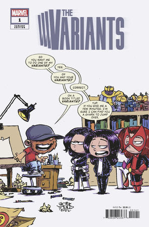 THE VARIANTS 1 YOUNG VARIANT 🐧🧐🤮 – Economics In Comics