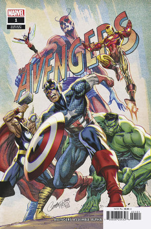 AVENGERS ASSEMBLE ALPHA #1 JS CAMPBELL ANNIVERSARY VAR 🐧🧐 – Economics ...