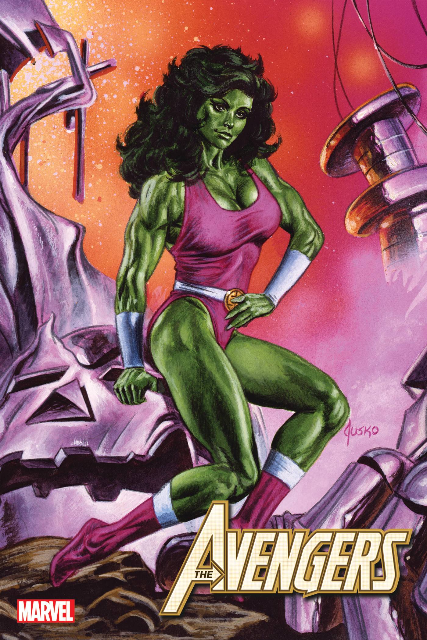 AVENGERS 49 JUSKO MARVEL MASTERPIECES VARIANT 🐧🤮 – Economics In Comics