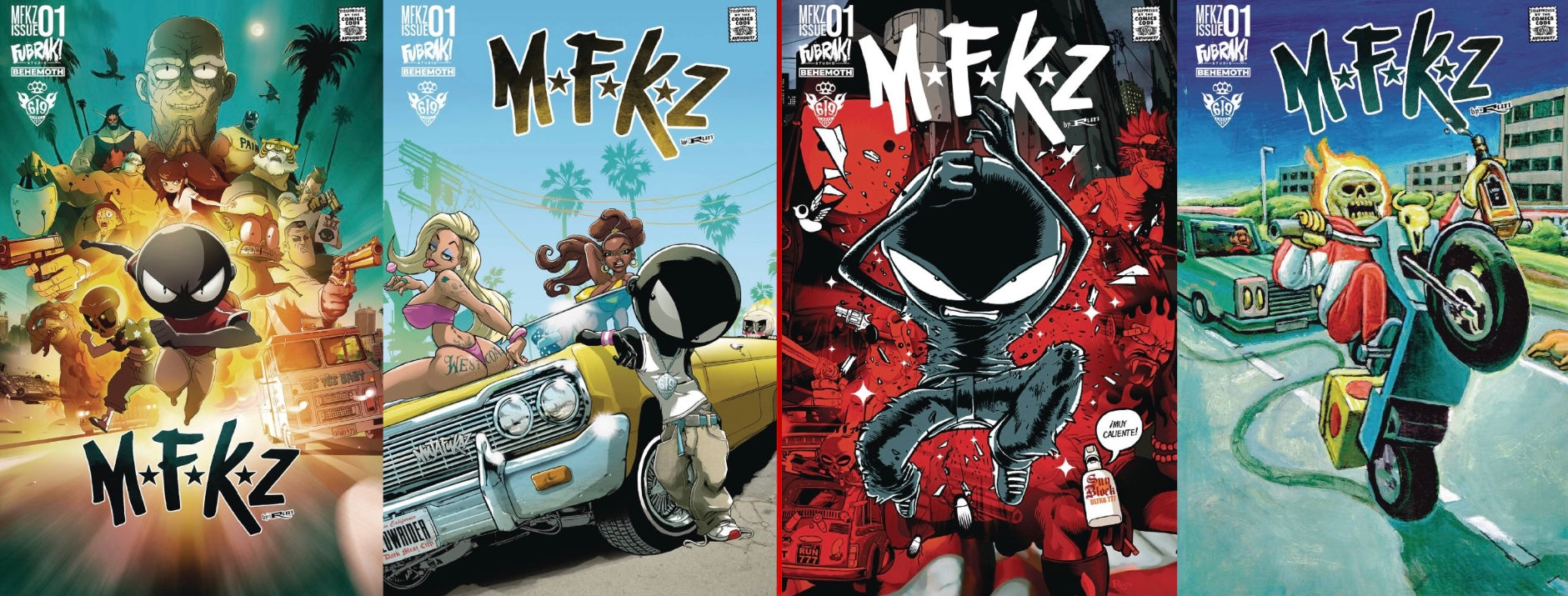 MFKZ #1 SET ABCD 4 COMICS – Economics In Comics