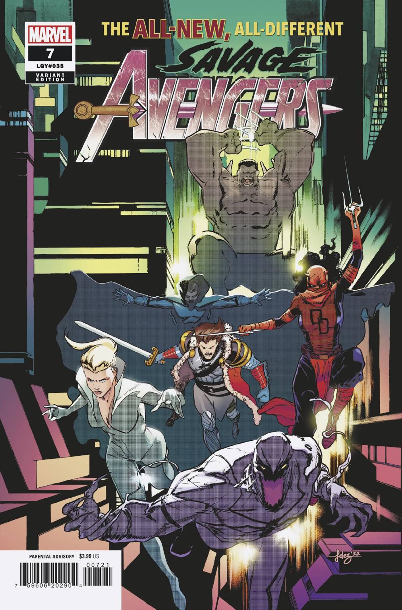 SAVAGE AVENGERS #7 FERNANDEZ VAR 🐧🤮 – Economics In Comics