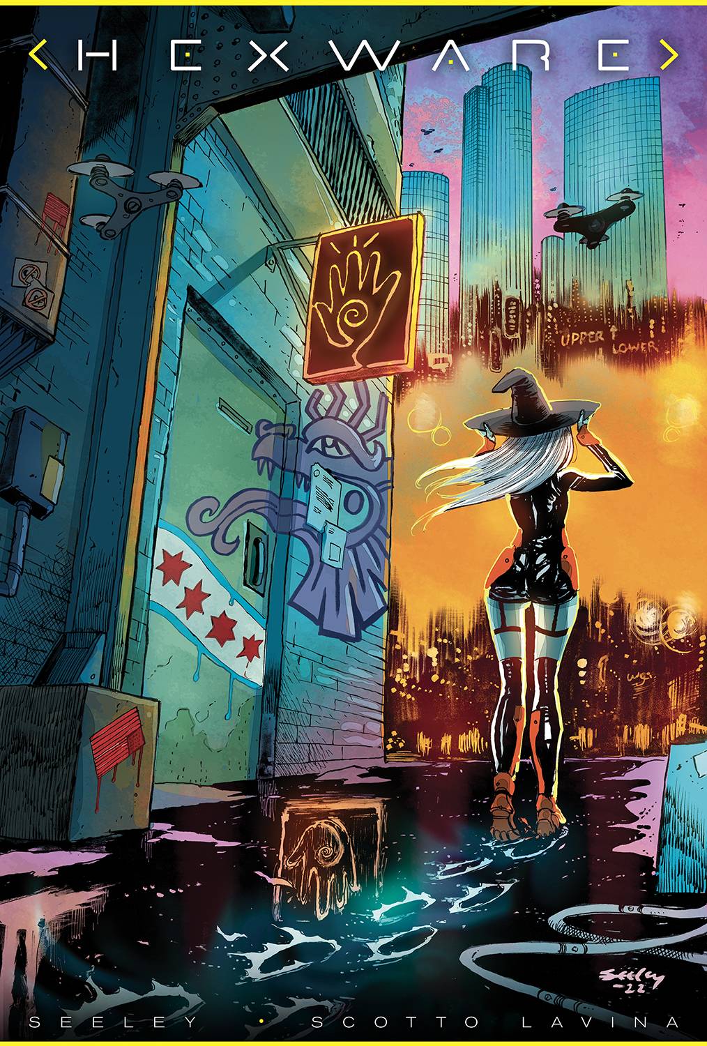 HEXWARE #1 (OF 6) CVR B SEELEY (MR) 💎🧐🤮 – Economics In Comics