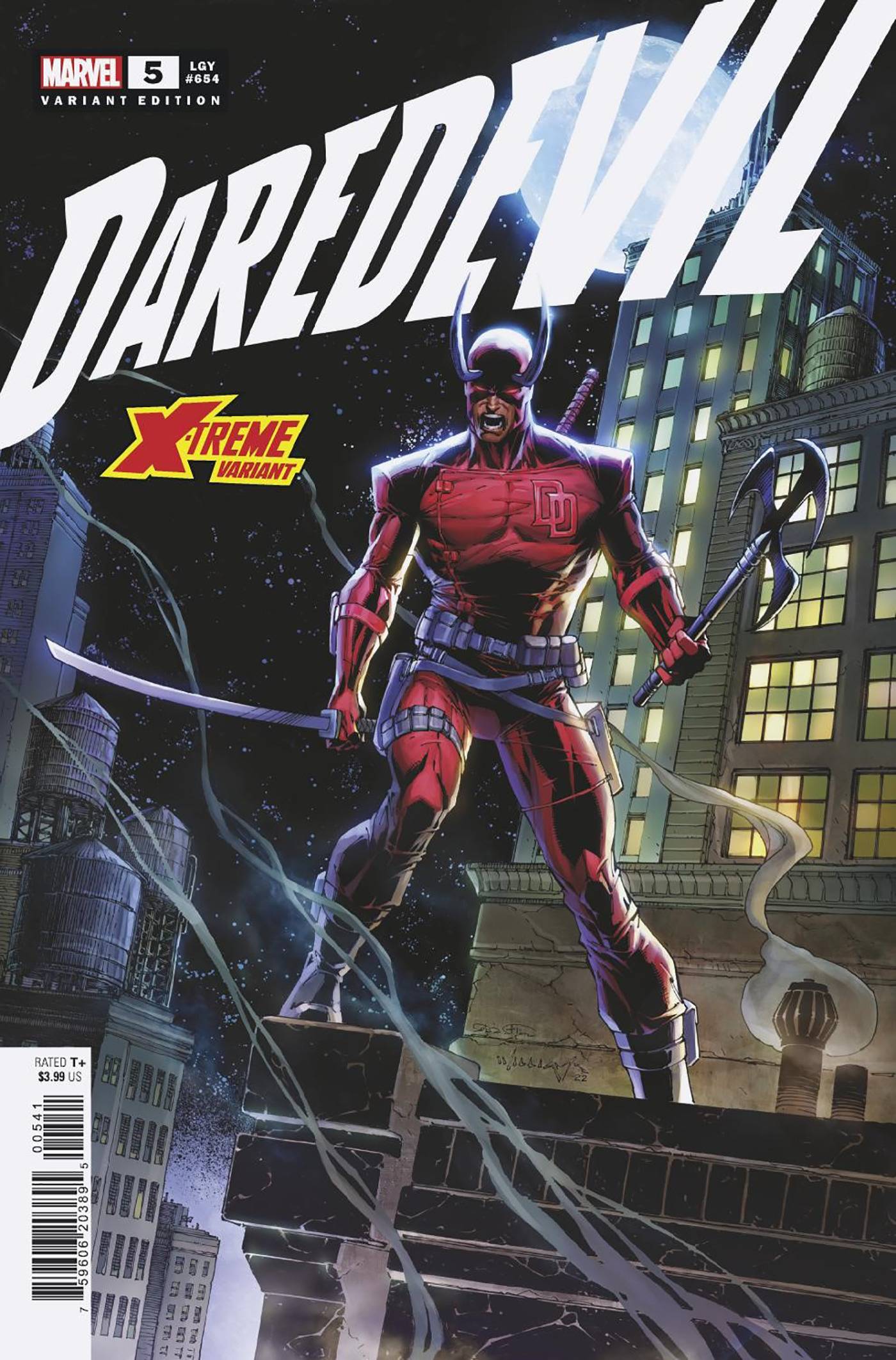 DAREDEVIL #5 WILLAIMS X-TREME MARVEL VAR 🐧🧐 – Economics In Comics